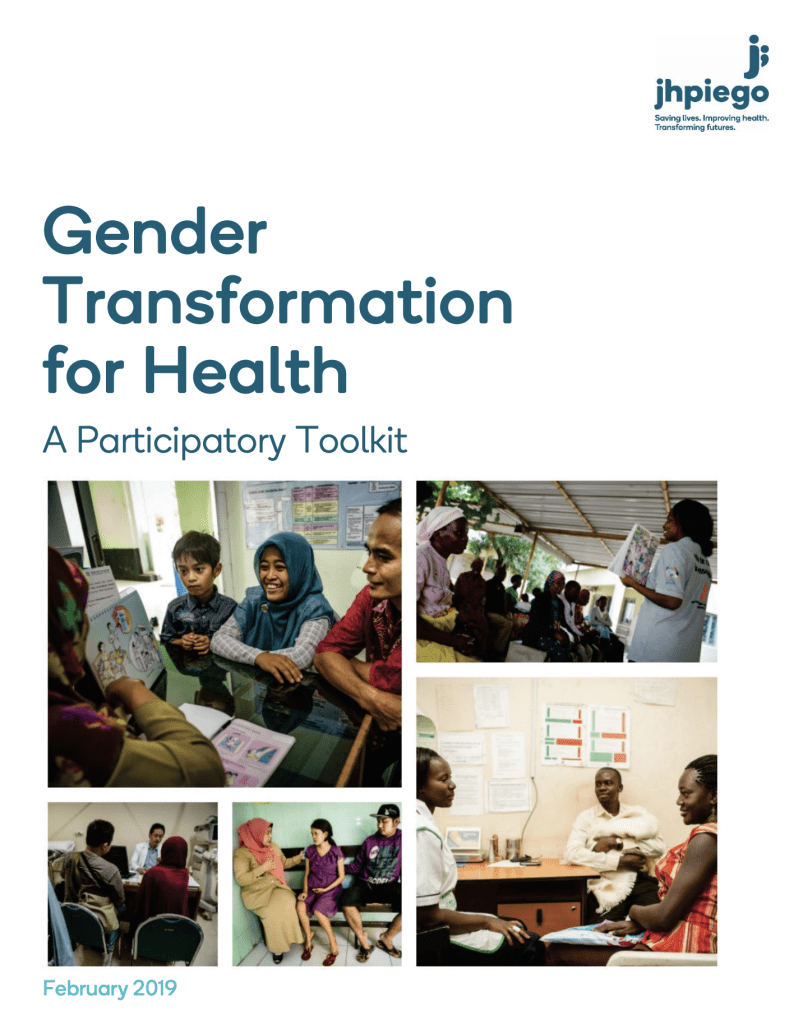 Gender Transformation for Health: A Participatory Toolkit - Mage